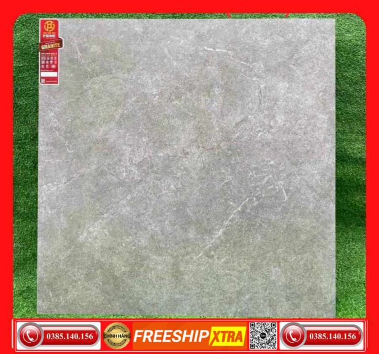 Gạch 60x60 Granite Prime G600 Terrazzo xám xi măng